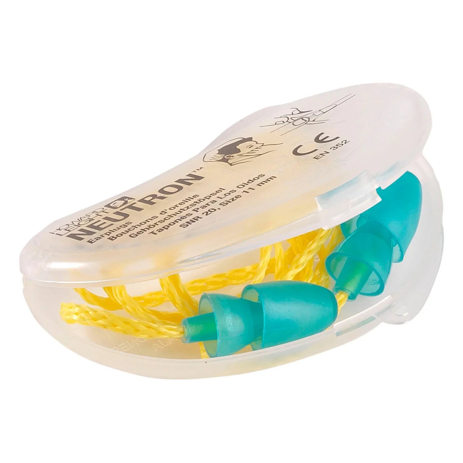 Honeywell Howard Leight Neutron Corded Earplugs Box